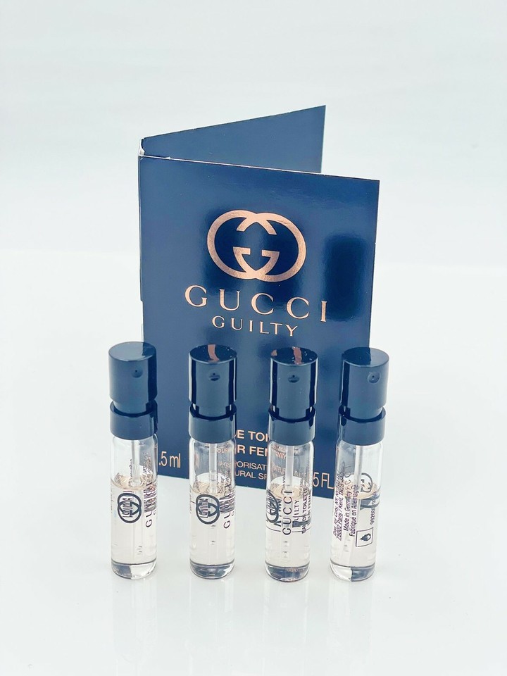 4X Perfume Samples - 1.5ml - EDT - Gucci ~ Guilty ~ Pour Femme. | eBay