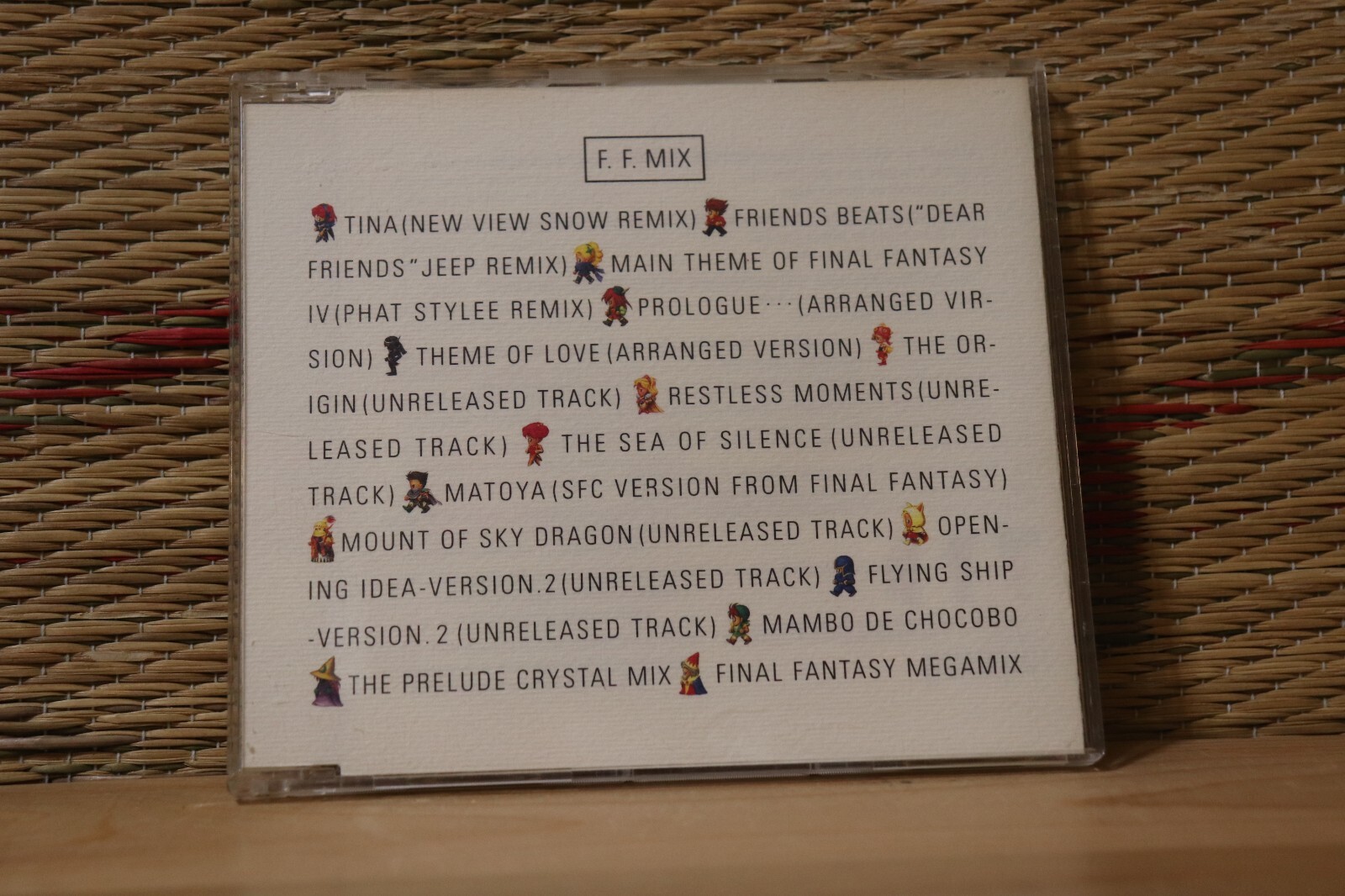 Final Fantasy F.F. MIX Music CD FF 1 - 6 Nintendo Super Famicom SFC VG ...