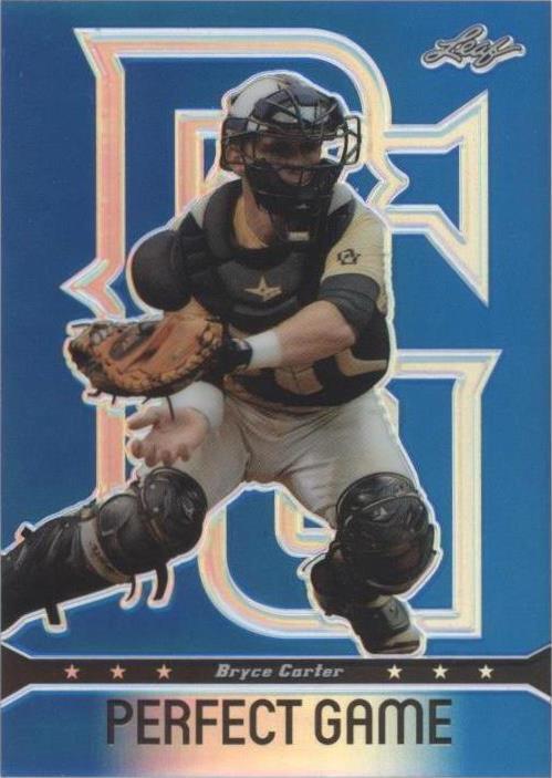 2013 Leaf Perfect Game Showcase - Metal Bryce Carter #BM-BC1 Blue /25 ...