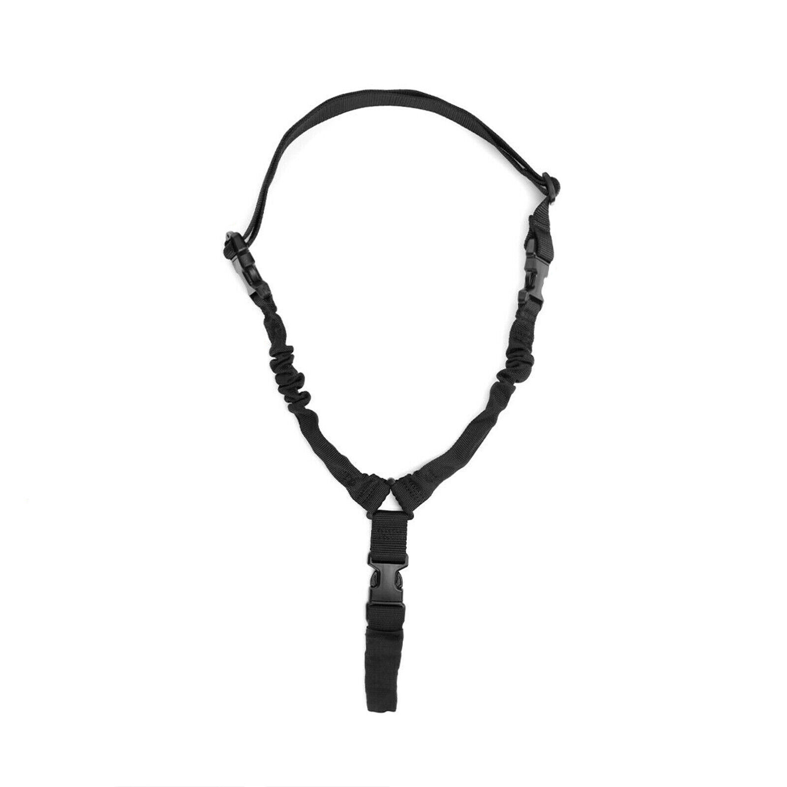 Tactical One Single Point Sling Strap Bungee Rifle Gun Sling with QD Buckle