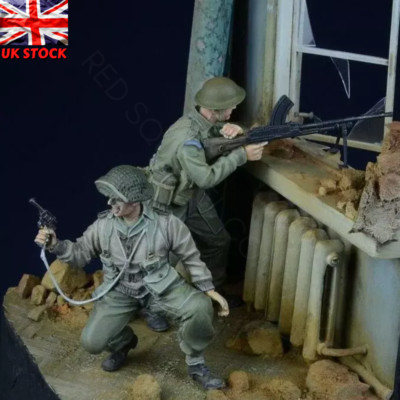 1:35 British Soldiers Resin Model Kit Unassembled Military Figure ...