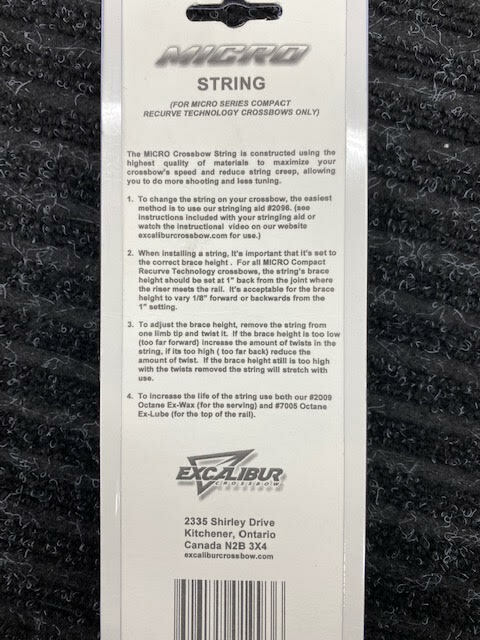 Excalibur string 1993 | eBay