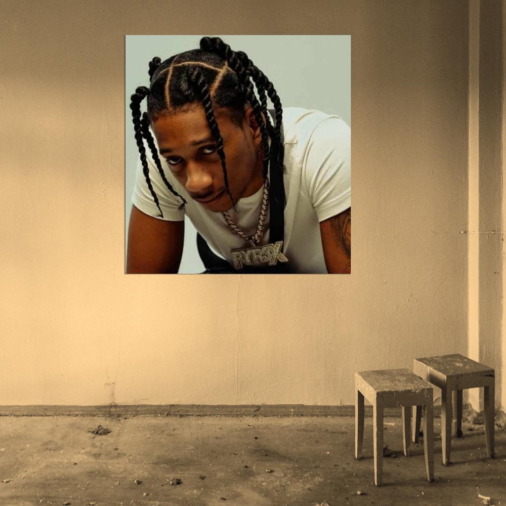 559622 Digga D "Grey Tracky" Music Album HD Cover Art 24x18 WALL PRINT ...