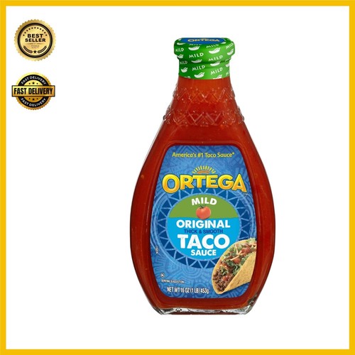 Gourmet Taco Sauce, Mild - 16oz for Tacos, Burritos, and More Delicious ...