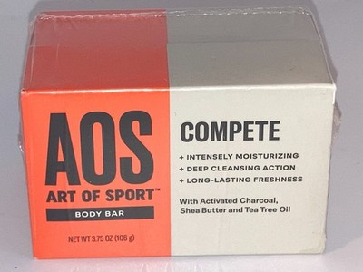 ORIGINAL ART OF SPORT AOS SET OF 2 BODY BAR SOAP CHARCOAL KOBE BRYANT ...