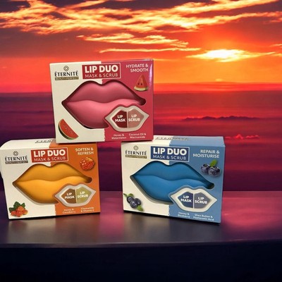 Eternite Lip Duo Mask & Scrub x 3 - NEW - FREE POST | eBay UK