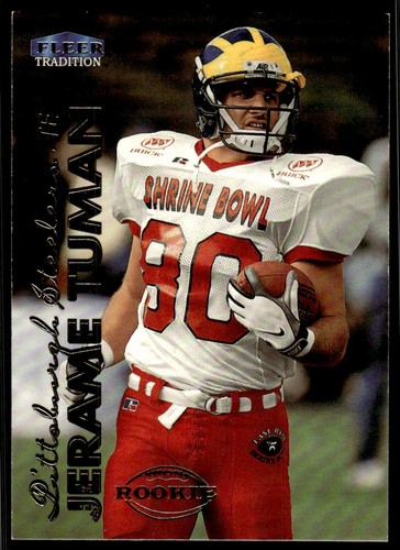1999 Fleer Tradition Jerame Tuman Rookie Pittsburgh Steelers #296 | eBay