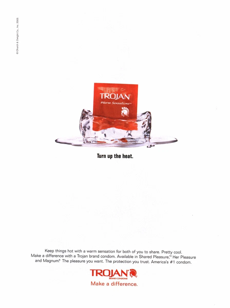 Trojan Condoms Ads