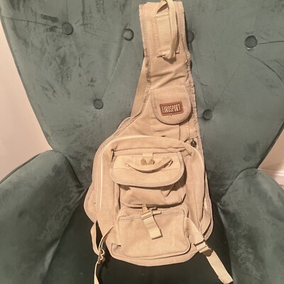 Eurosport Canvas Urban Sling Crossbody Backpack Bag | eBay