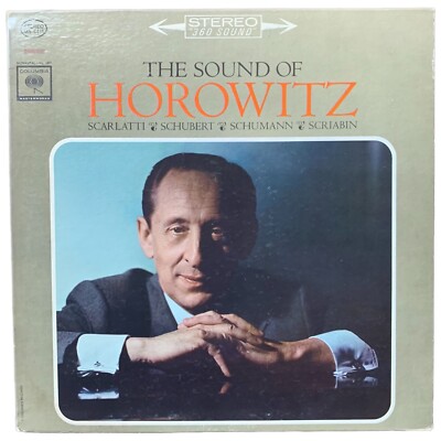 Vladimir Horowitz - The Sound Of Horowitz (VG+) Vinyl Record LP ...