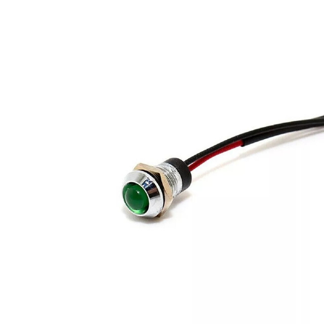 5x 12V LED Indicator Light Car Boat Dash Dashboard Panel Warning Lamp ...