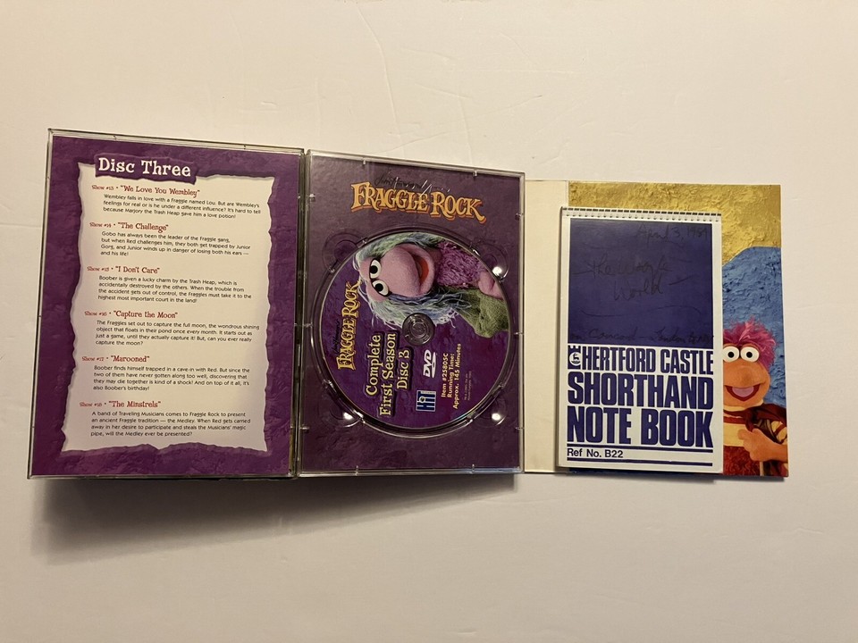 Jim Henson's Fraggle Rock 5 Disc DVD Set Complete First Season Bonus ...