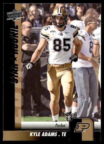 2011 Upper Deck Kyle Adams Purdue Boilermakers #154 | eBay