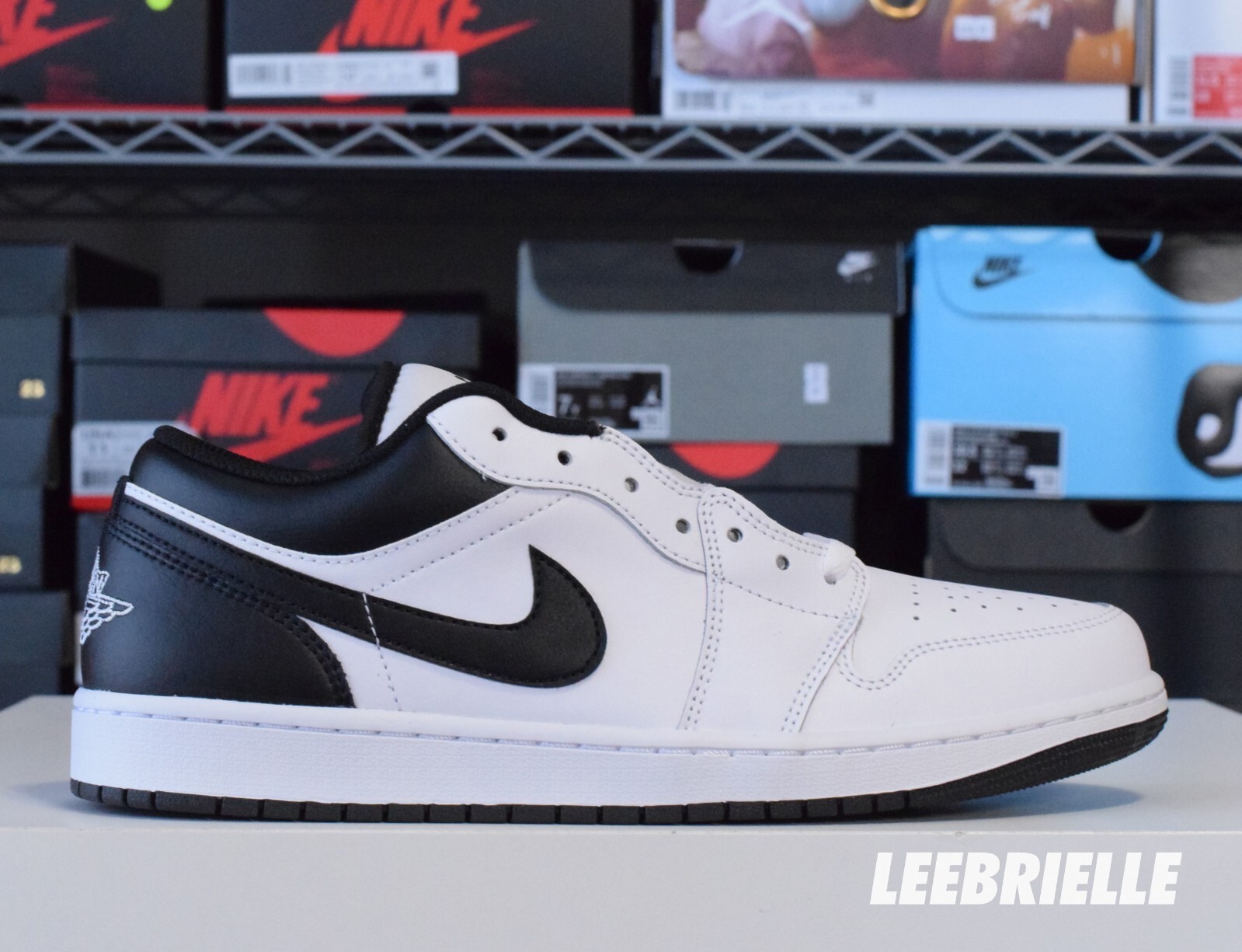 Nike Air Jordan 1 Low Reverse Panda White Black Men's Sizes 553558-132 ...