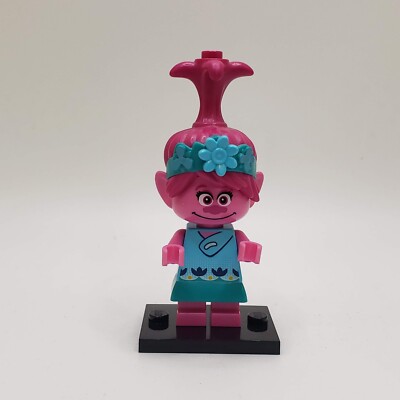 authentic LEGO minifigure Poppy w skirt twt002 Trolls World Tour 41252 ...
