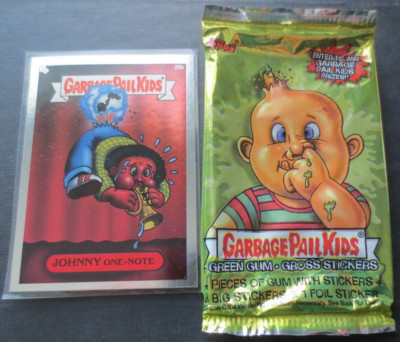 GARBAGE PAIL KIDS 2003 ANS1 "SILVER" (Glossy) Card #25b "Johnny One ...