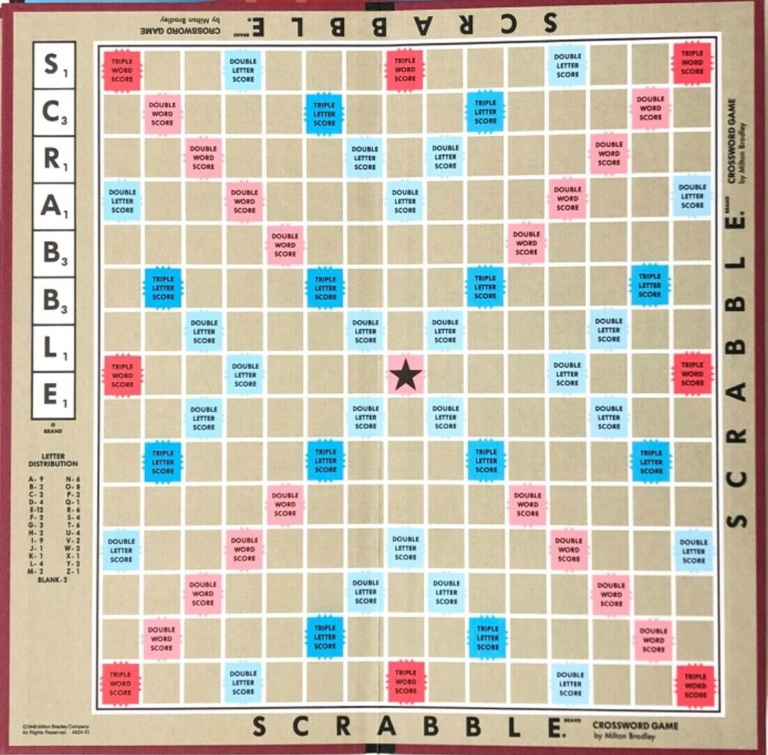Scrabble Board scrabble-board