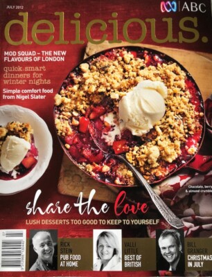 Delicious Australia's Best Food Magazine July 2012 Lush Desserts ...