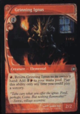 Grinning Ignus - Future Sight: #116, Magic: The Gathering Nm R118 | eBay