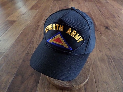 U.S MILITARY ARMY SEVENTH 7th ARMY HAT OFFICIAL ARMY BALL CAP U.S.A ...
