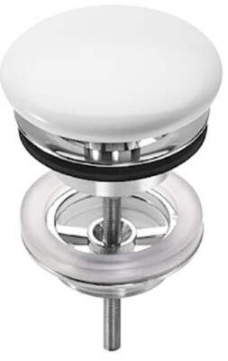 Roca INSPIRA CLOSED WASTE WITH CERAMIC COVER 72mm Suitable For Basins ...