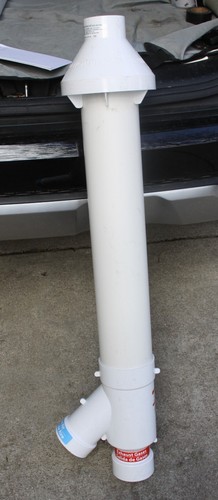 Rheem 3" PVC Horizontal / Vertical Concentric Vent Term Kit - NOB | eBay