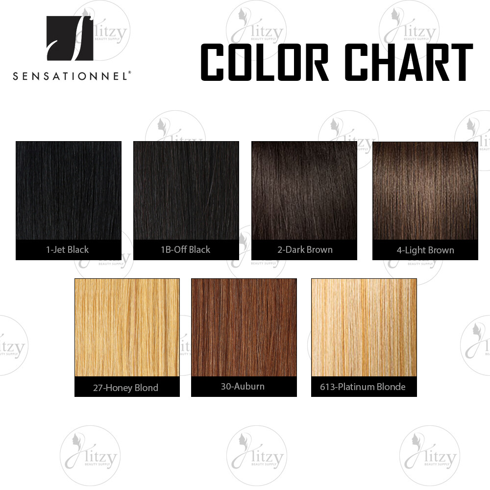 Remy Color Chart Fairy Remy Hair 100% Remy Human Hair Color Rings/