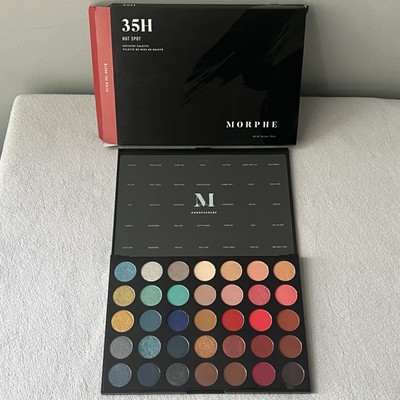 Morphe 35H Hot Spot Artistry Eyeshadow Palette 35 Shades New In Box | eBay