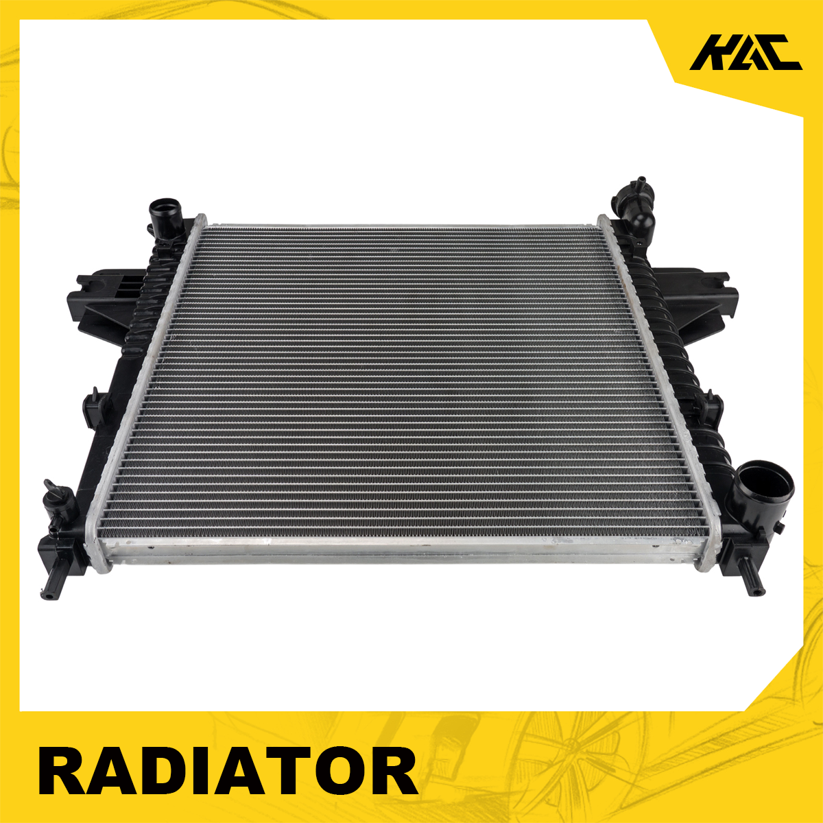 CU2975 Radiator New for 2007 (07) Jeep Liberty 3.7L V6 2975 68020278AA ...