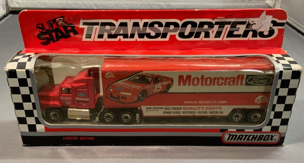 Vintage - Matchbox - Motorcraft Racing - 1992 FORD Super Star ...