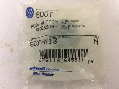 New Allen Bradley 800T-N13 1" Guard for Non-Illuminated Units, Series N ...