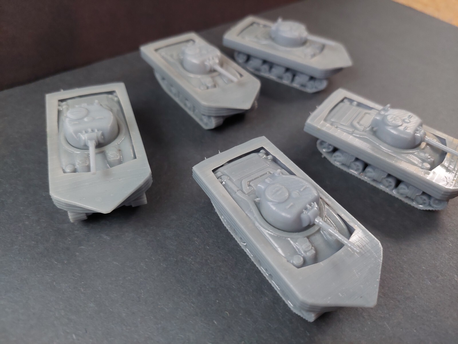Flames of War Lot U.S. M4 Sherman DD tank company D-day X5 | eBay