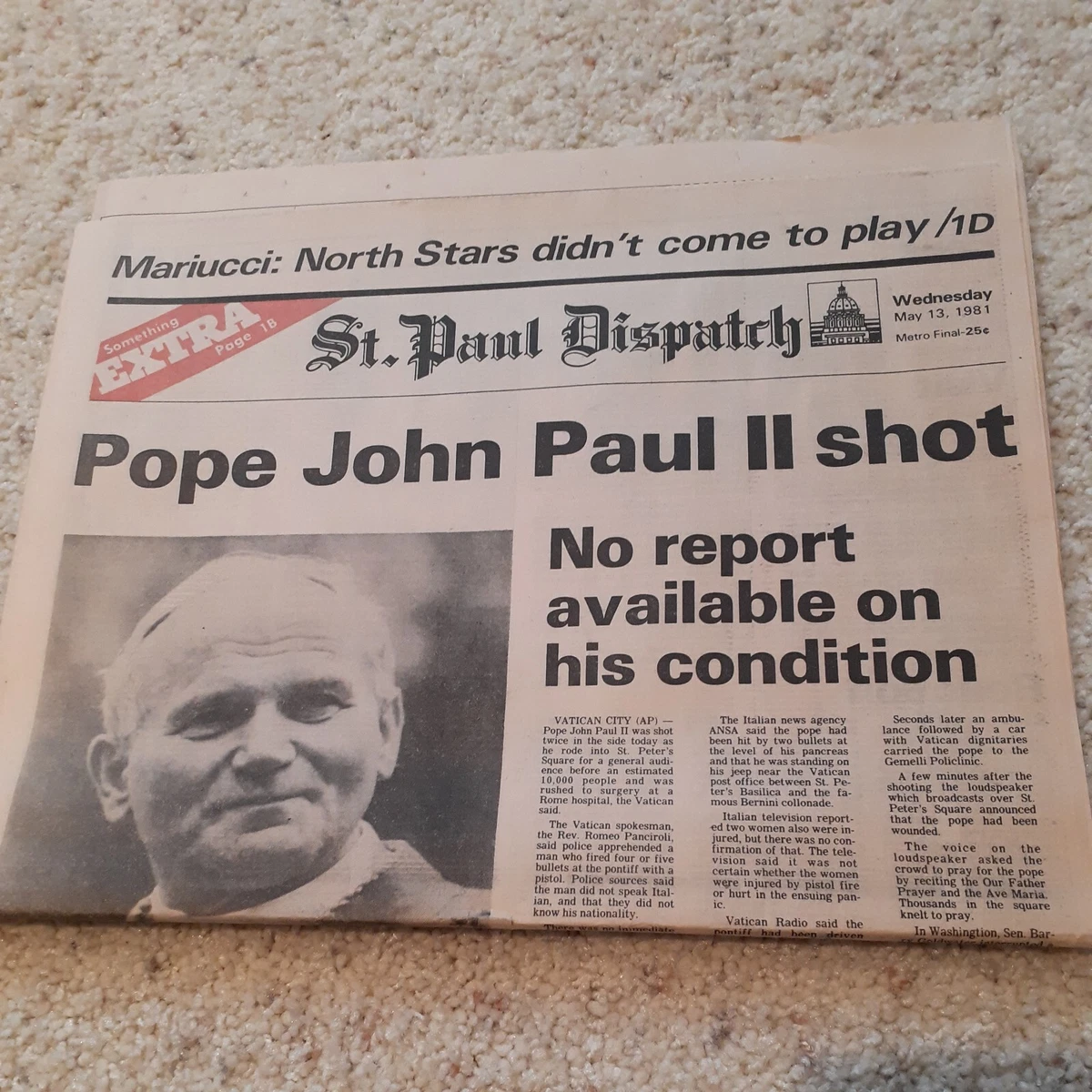 Pope John Paul Ii Shooter
