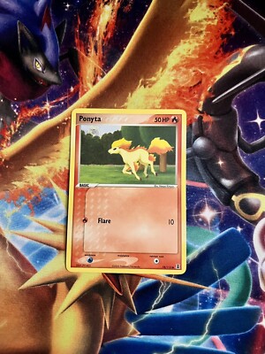 Pokémon Ponyta ex delta species 2005 card | eBay
