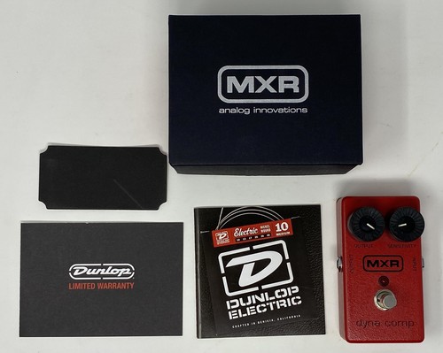 Dunlop MXR M102 Dyna Comp Compressor Pedal Used w/ Box Tested Guitar ...