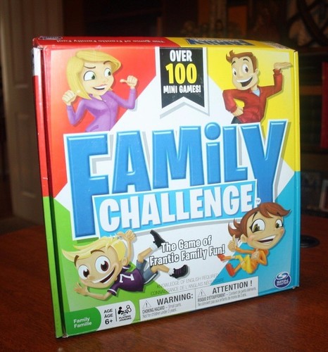 Family Challenge Game of Frantic Family Fun! - Over 100 Mini Games ...