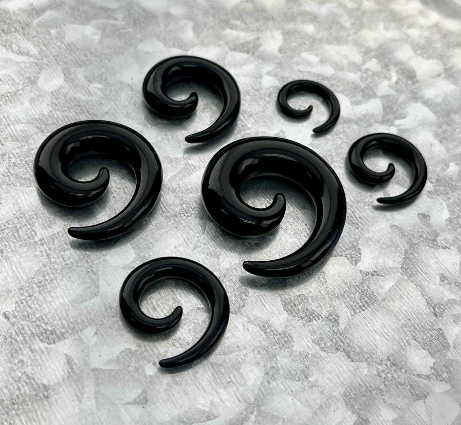 12pc Neon Spiral Taper Sets 00g, 0g, 2g, 4g, 6g, 8g Expanders ...