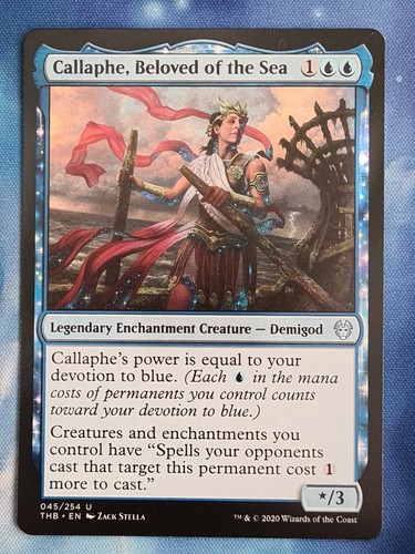Callaphe, Beloved of the Sea MTG Theros Beyond Death NM | eBay