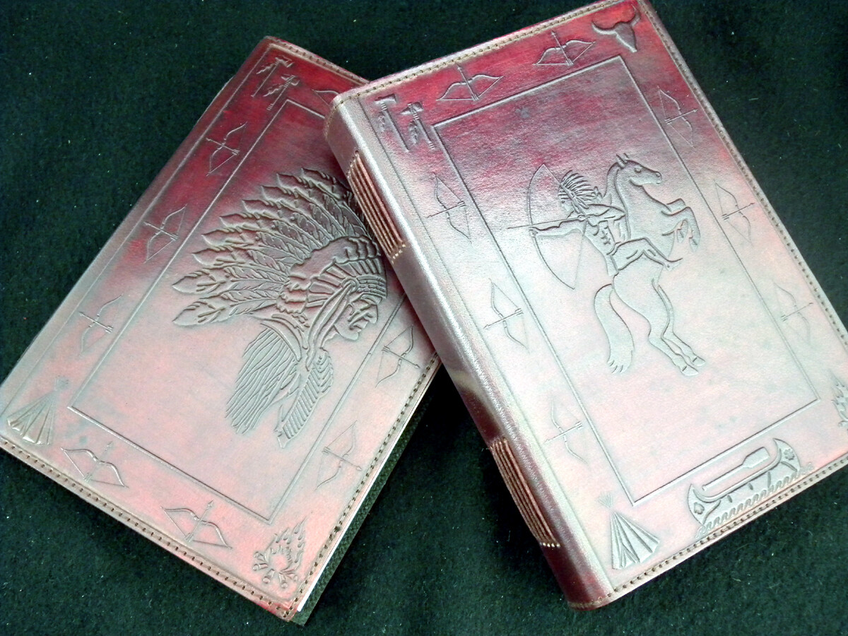 Native American Indian Theme - Handmade A5 Leather Journal Diary | eBay