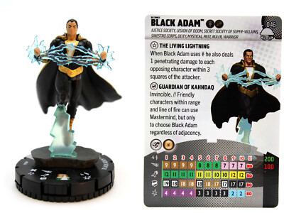 HeroClix - #046 Black Adam - Notorious | eBay