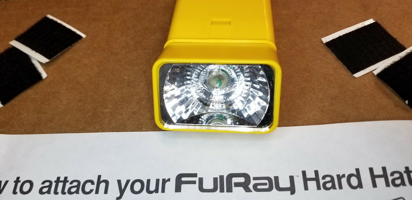 Vintage Fulton Fulray Hard Hat Light Helmet Flashlight | eBay