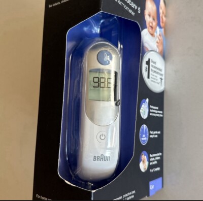 Braun ThermoScan Ear Thermometer 795569812064| eBay