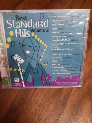 Best Standard Hits vol.2 Karaoke CD+G Audio CD Brand New | eBay