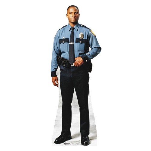 POLICEMAN Cop Police Officer CARDBOARD CUTOUT Standee Standup Poster ...