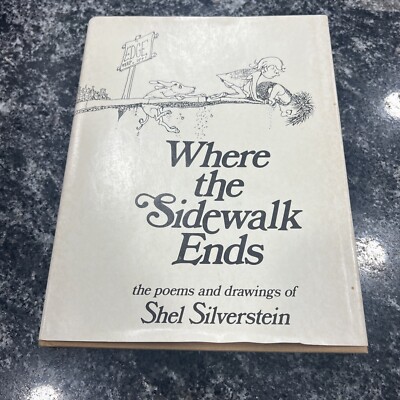 Where the Sidewalk Ends 1st/1st No Gypsy Poem W/ Giving Tree Ad HCDJ VG ...