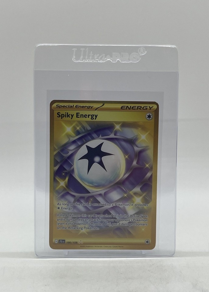 Pokemon TCG Journey Together Spiky Energy #190/159 Hyper Rare | eBay
