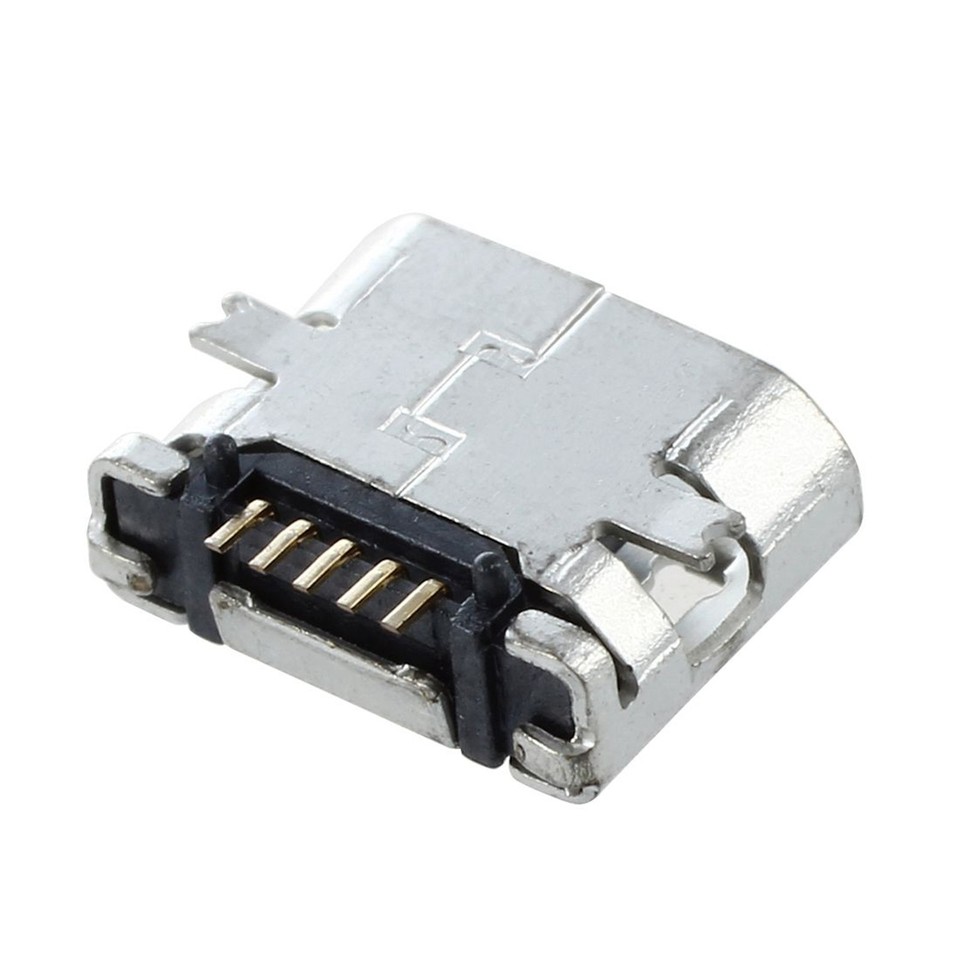40 Pcs Spare Parts Type B Micro-USB Female Jack Connector Port Socket ...