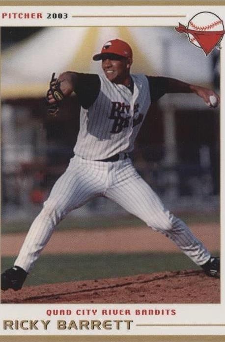 2003 Grandstand Quad City River Bandits - Ricky Barrett for sale online ...