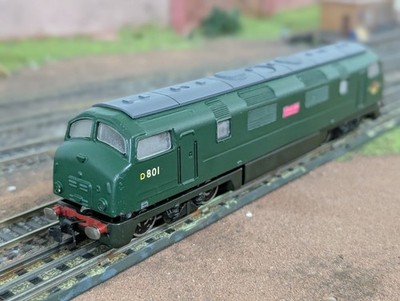 Trix 3-Rail British Rail Class 42 ‘Warship’ – D801 Vanguard BR Green ...