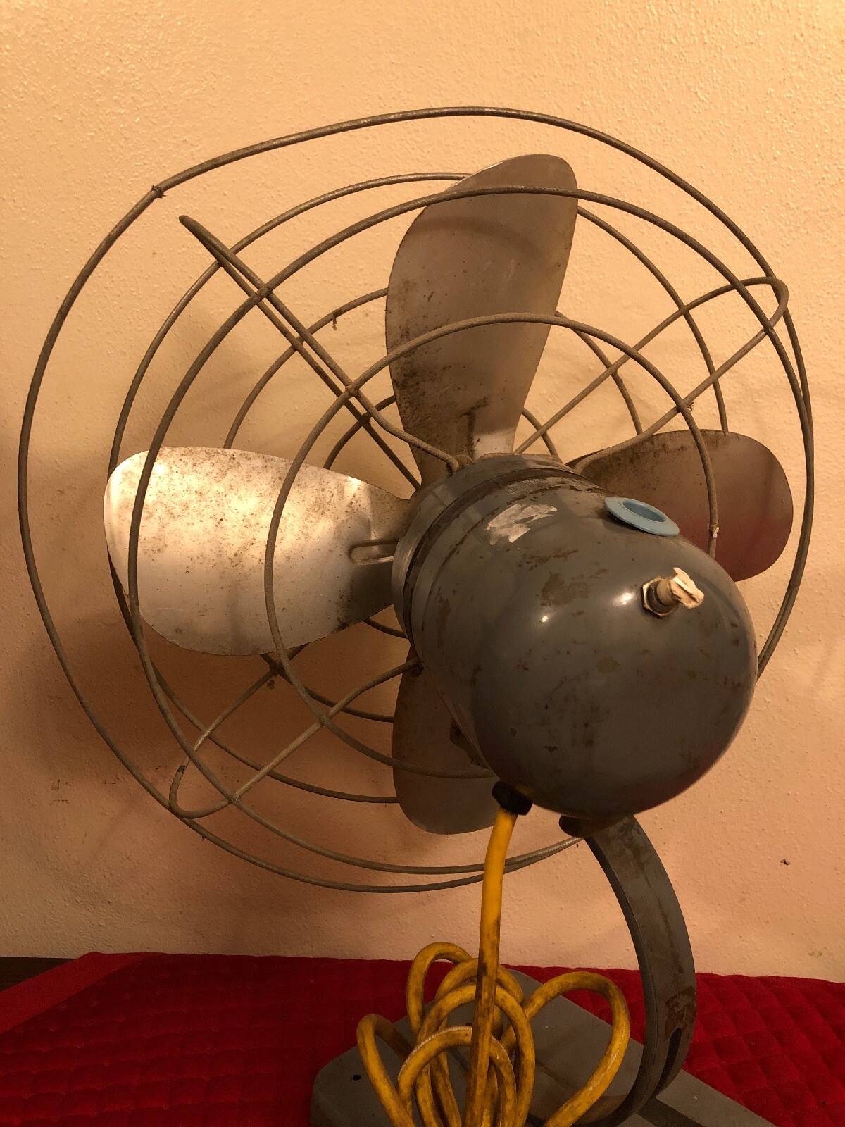 Vintage PHIL RICH Mfg. Co. WINDMAKER Metal Fan! Tested - Works! Made in ...